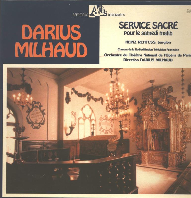 Milhaud, Darius (1892-1974) - Institut Européen des Musiques Juives
